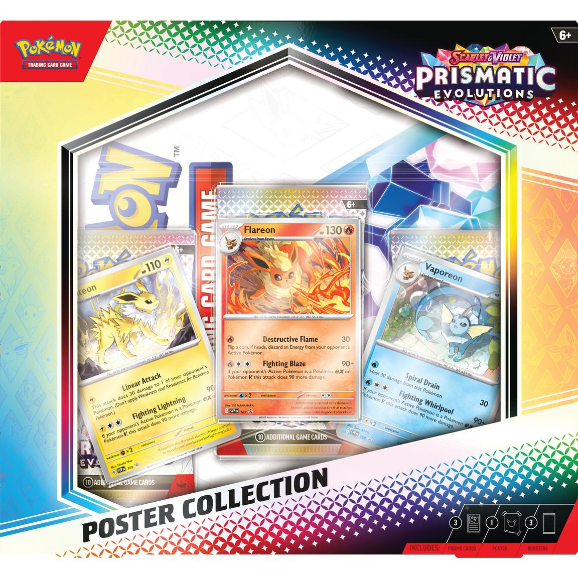 Pokémon TCG: Prismatic Evolutions – Poster Collection – wizardsCollection