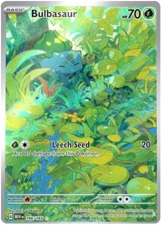 Bulbasaur 166/165 – wizardsCollection