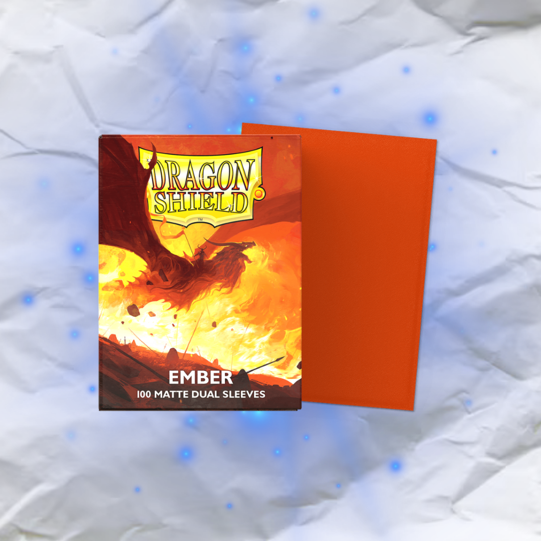 Dragon Shield: Ember – Matte Dual Sleeves – Standard Size ...